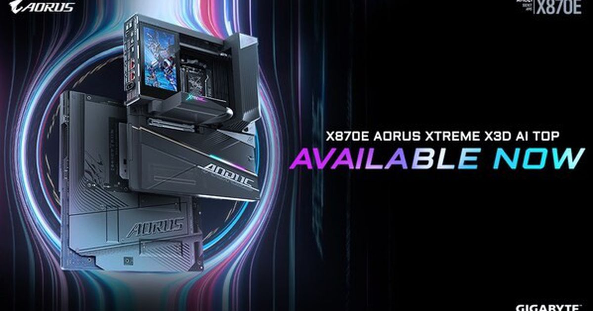 Giải phóng bộ xử lý AMD Ryzen X3D: Bo mạch chủ X870E AORUS XTREME X3D ...